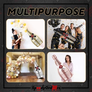 Champagne Prop - Champagne Bottle - Personalized Champagne Party Prop ...