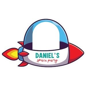 Rocket Ship Photo Booth Frame, Rocket Photo Prop, Rocket Birthday ...