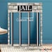 Jail Party Photo Booth Frame, Prison Jail Frame Prop, Police Birthday ...