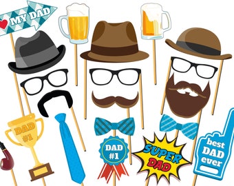 Dad photo booth | Etsy