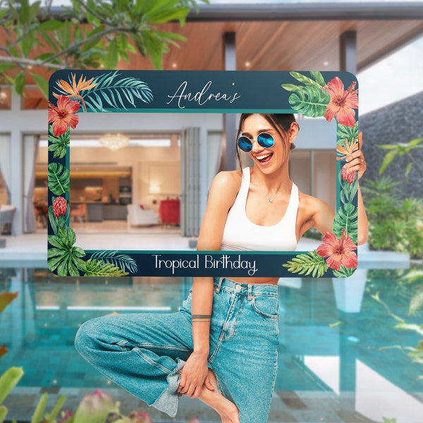 Tropical Photo Booth - Etsy