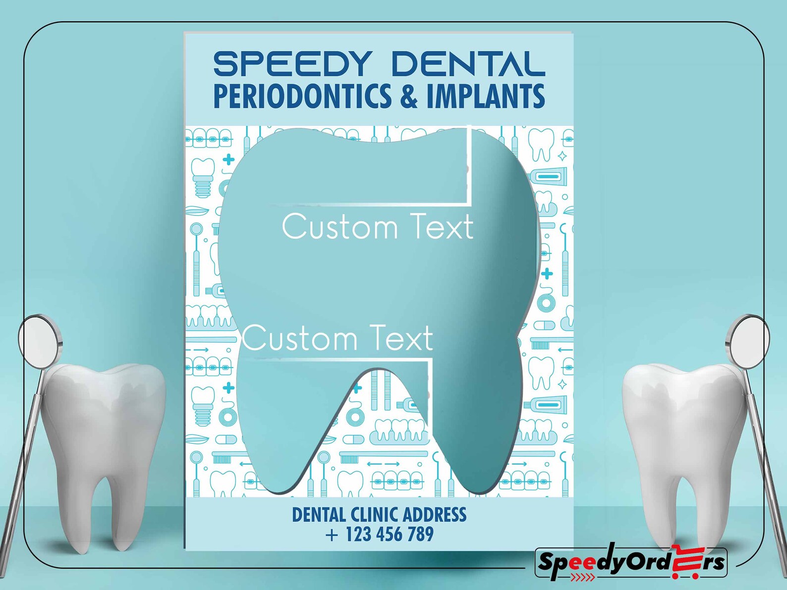 Dentist Photo Booth Frame, Dental Tooth Photo Prop, Dental Customer ...