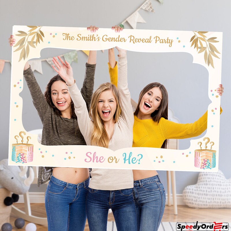 Gender Reveal Photo Booth - Etsy