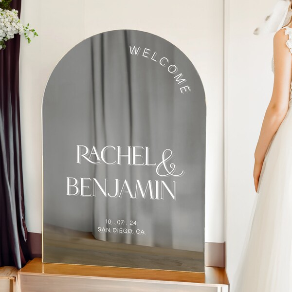 Mirror Welcome Sign - Etsy