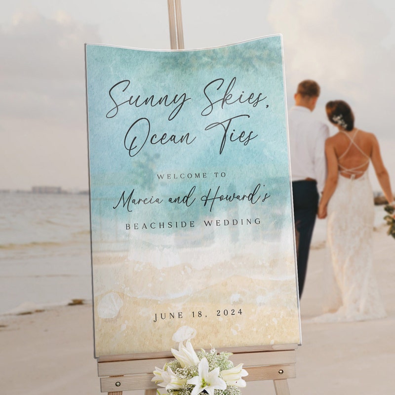 Beach Wedding Signs - Etsy