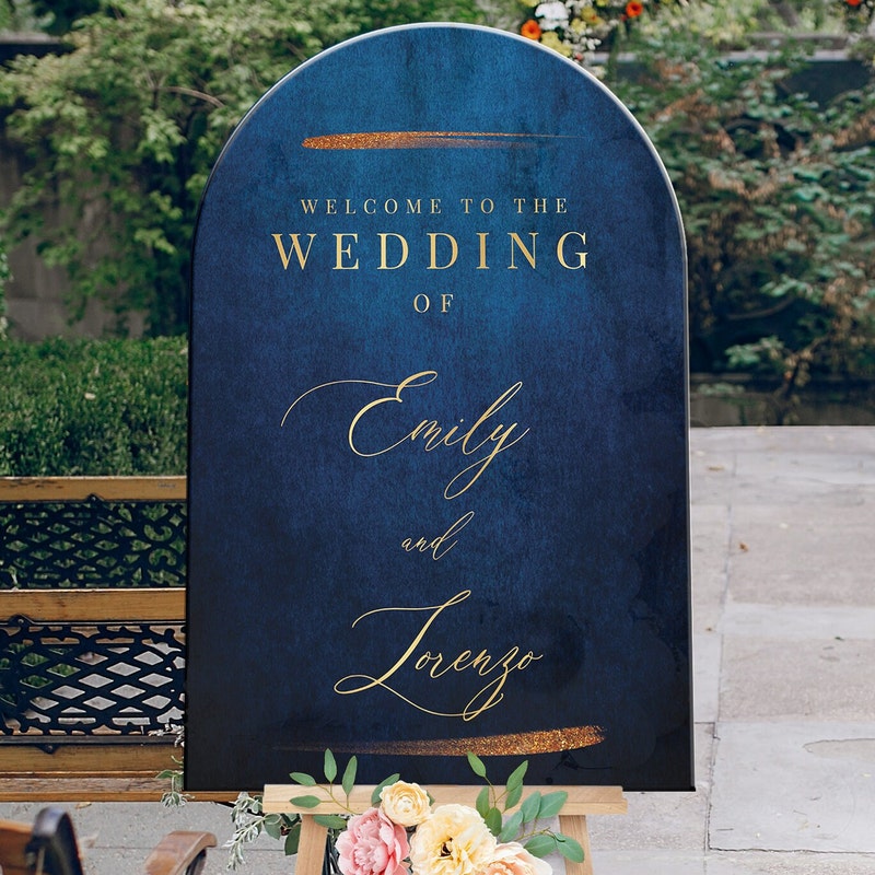 Navy Blue Wedding - Etsy