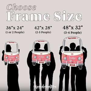 Hippie Bus Photo Booth, Hippie Bus Photo Prop, Hippie Van Cutout ...