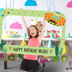 Fiesta Party Photo Prop, Fiesta Party Decor, Fiesta Photo Frame ...