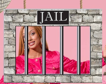 Jail Poster Western Cowboy Rodeo Birthday Party Theme - Etsy