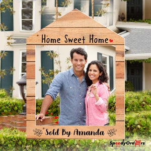 Real Estate Photo Booth Frame, Custom Real Estate Photo Booth Props ...