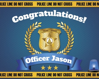 Police graduation | Etsy