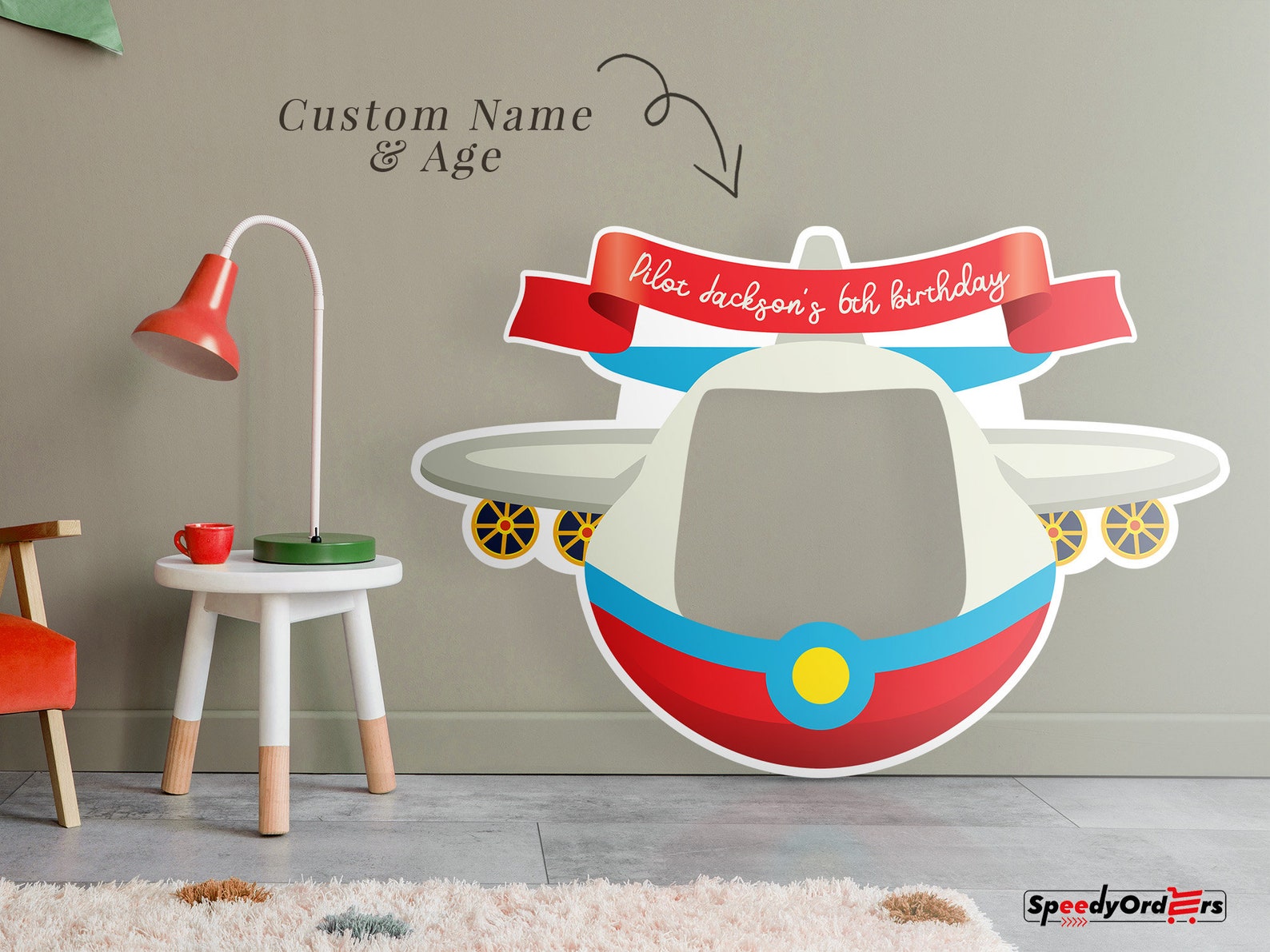 Airplane Photo Booth, Airplane Photo Booth Props, Pilot Photo Booth ...