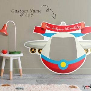 Airplane Photo Booth, Airplane Photo Booth Props, Pilot Photo Booth ...