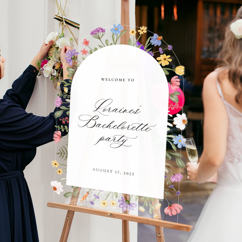 Wildflower Party Decor - Etsy