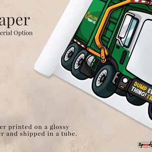 Garbage Truck Photo Booth, Garbage Truck Photo Prop, Customized Trash ...
