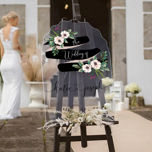 Wedding Reception Entrance Signs - Etsy