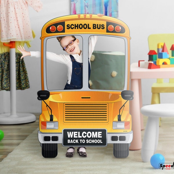 School Bus Stand up Prop - Etsy