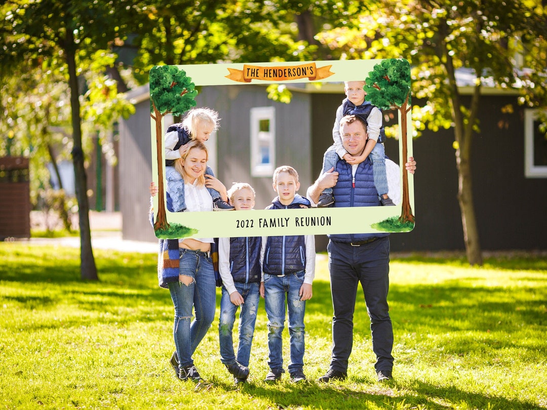Family Reunion Photo Booth Frame Family Reunion Photo Booth - Etsy