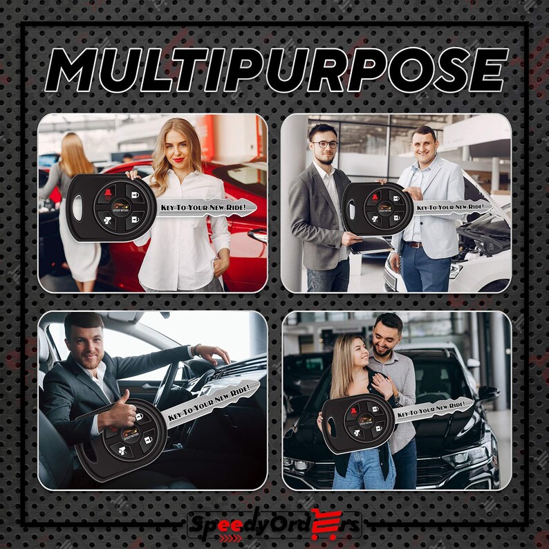 Giant Car Key Prop, Car Sale Photo Prop, Custom Car Sales Marketing ...