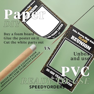 High School Reunion Photo Booth, School Reunion Selfie Frame, Class ...