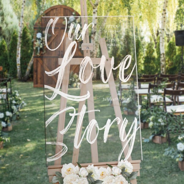 Our Story Sign - Etsy