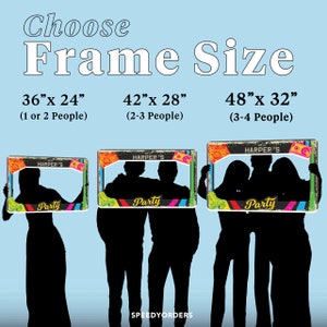 80s Party Photo Booth Frame, 80s Party Photo Frame, 80s Party Photo ...