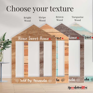 Real Estate Photo Booth Frame, Custom Real Estate Photo Booth Props ...