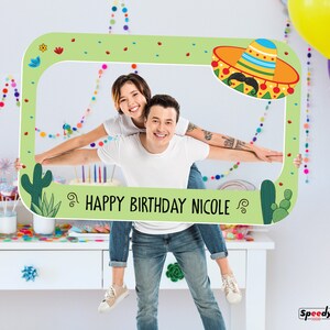 Fiesta Party Photo Prop, Fiesta Party Decor, Fiesta Photo Frame ...