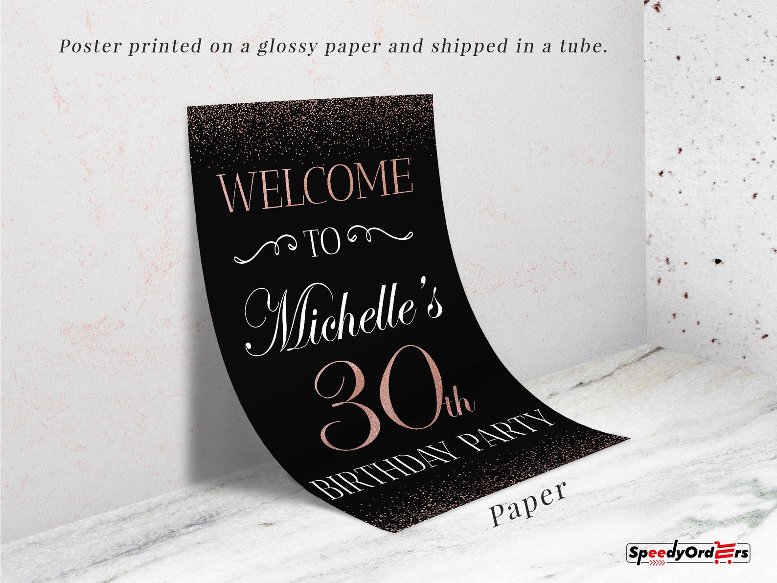 30th Birthday Sign, Custom Welcome Sign for 30th Birthday Party ...