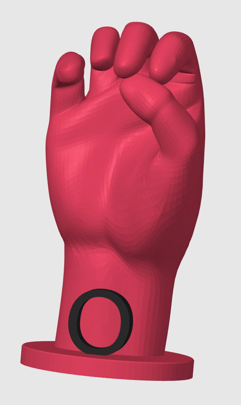 ASL VOWELS - Language Learning Sign, 3D Alphabet Sign, American Sign ...