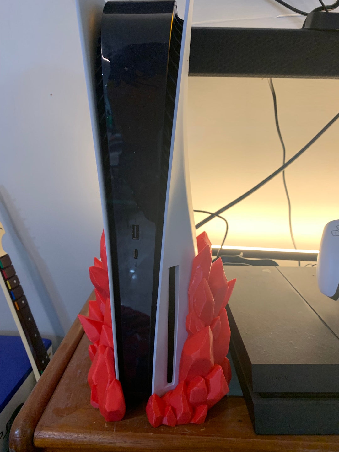 Holoprops PS5 CRYSTAL DOCK - Playstation 5 Dock Stand, Crystal Stand ...