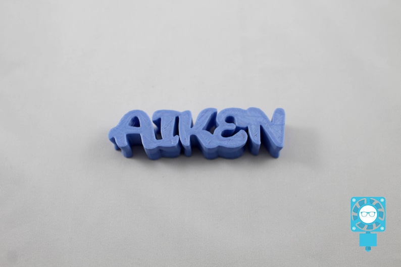 PERSONALIZED NAME Custom 3D Name Plate, 3D Printed Name, 3D Plastic ...