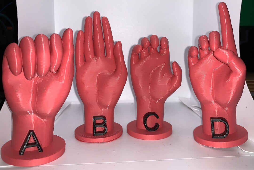 ASL Full Alphabet - Sign Language Learning, American Sign Language ...