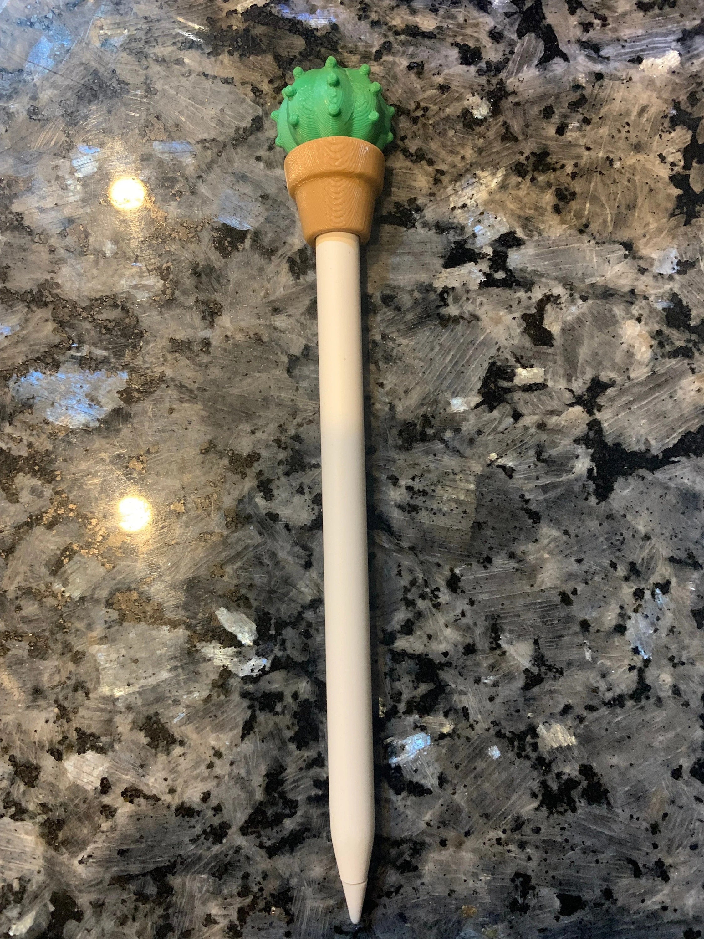 Holoprops Cactus Apple Pencil Topper: 3D Print Stylus - Etsy