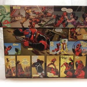 DEADPOOL Decoupage Comic Book Storage Box!!! - Etsy