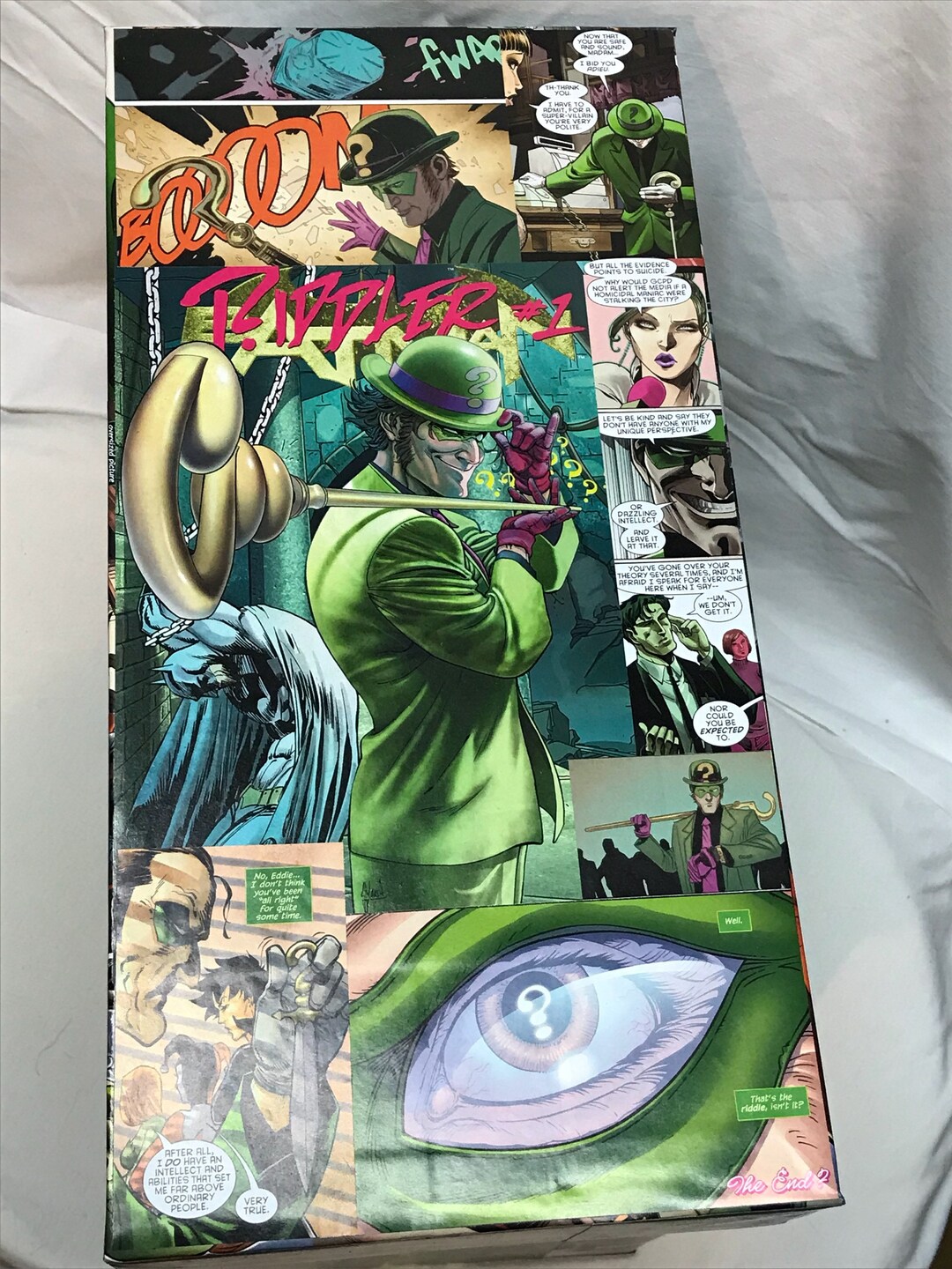 CUSTOM Decoupage Comic Book Storage Box!!! - Etsy