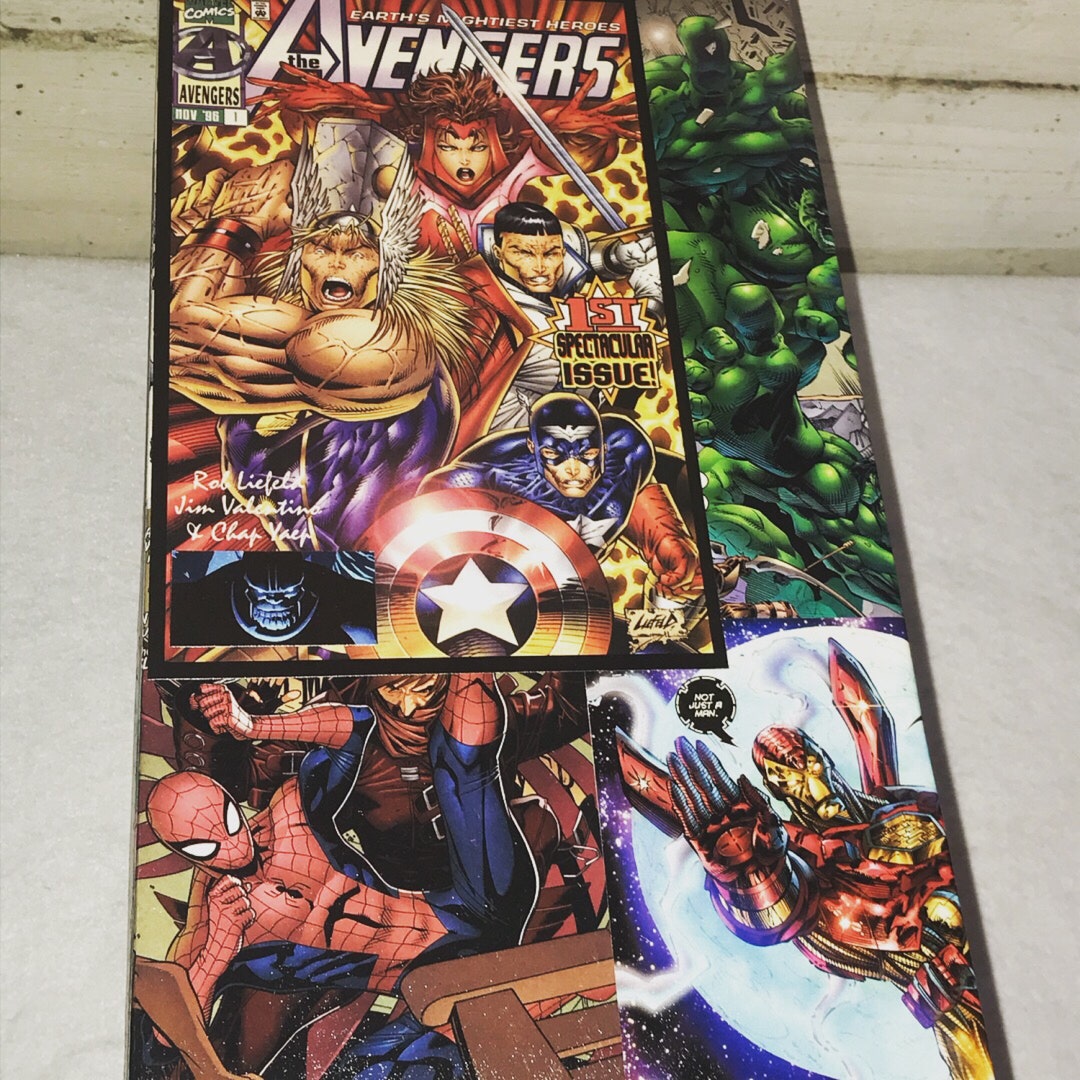 Avengers CUSTOM Decoupage Comic Book Storage Box!!! - Etsy