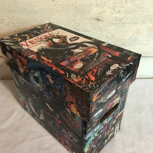 Venom CUSTOM Decoupage Comic Book Storage Box - Etsy