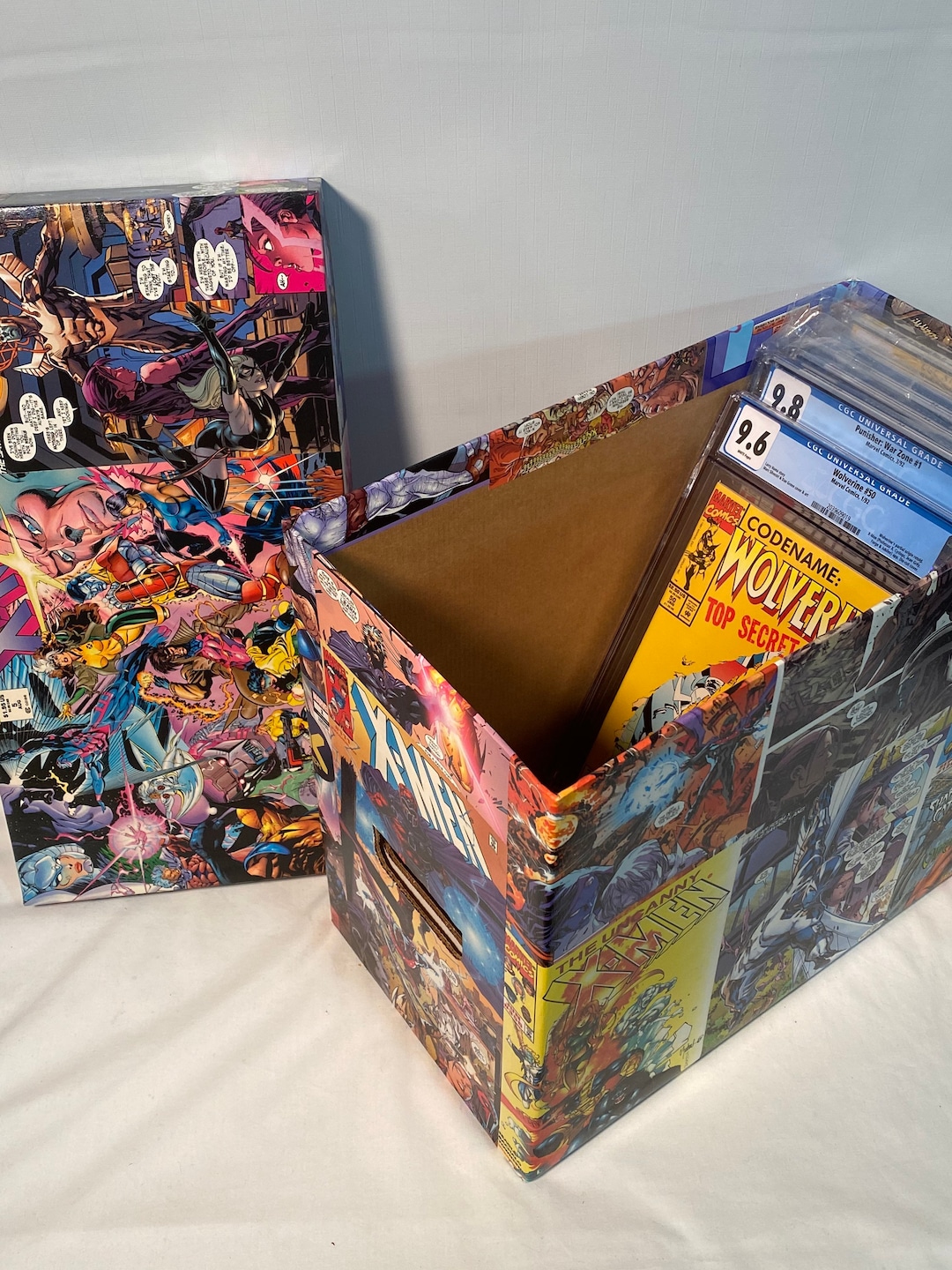 CUSTOM CGC Decoupage Comic Book Storage Box!!! - Etsy