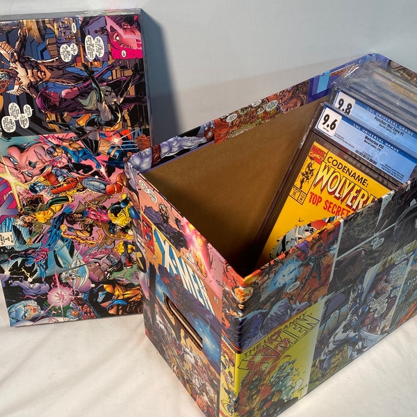 Custom Comic Book Storage Box - Etsy