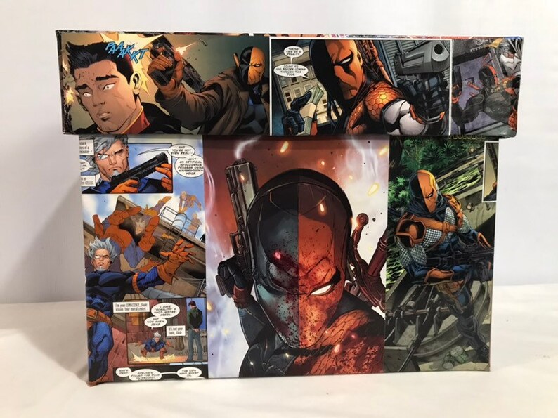 Custom DC Decoupage Comic Book Storage Box - Etsy