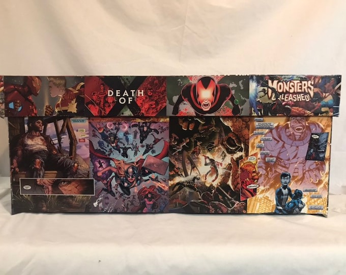 LONG BOX Custom Comic Book Storage Box. Choose as Many of Your Favorite ...