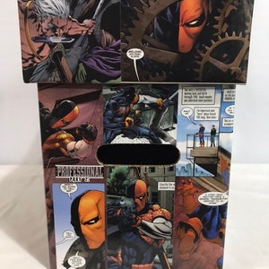 Custom DC Decoupage Comic Book Storage Box!!! - Etsy