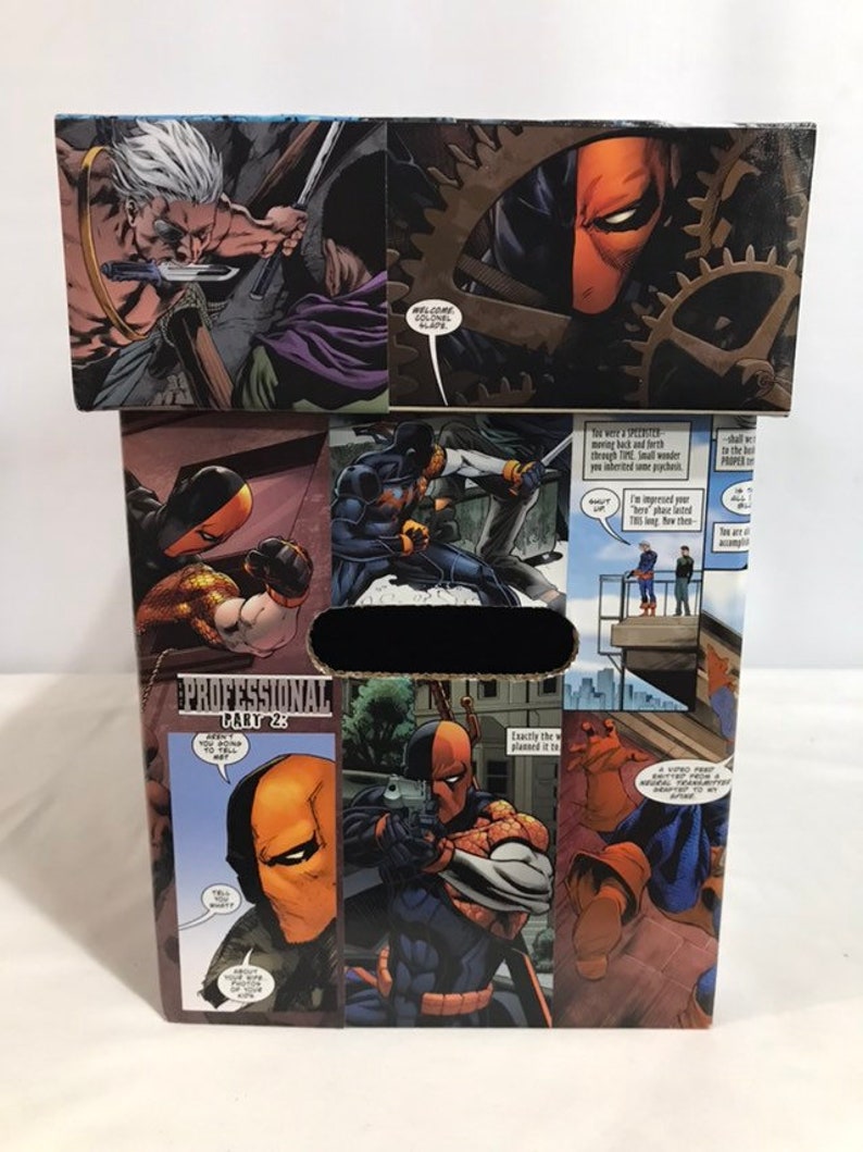 Custom DC Decoupage Comic Book Storage Box - Etsy