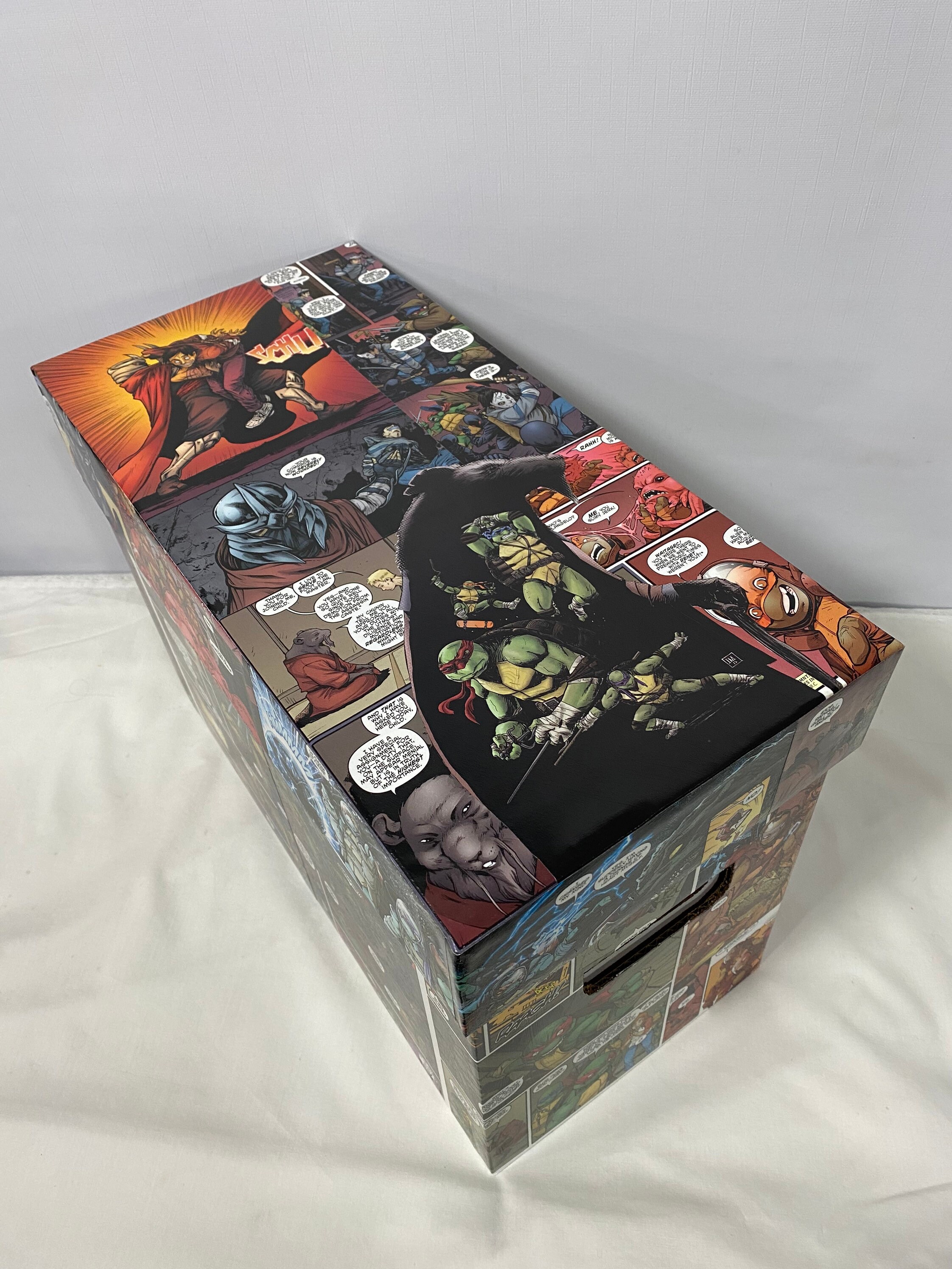 Hot NINJA TURTLES TMNT Decoupage Comic Book Storage Box | Etsy