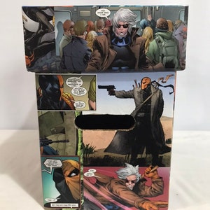 Custom DC Decoupage Comic Book Storage Box!!! - Etsy
