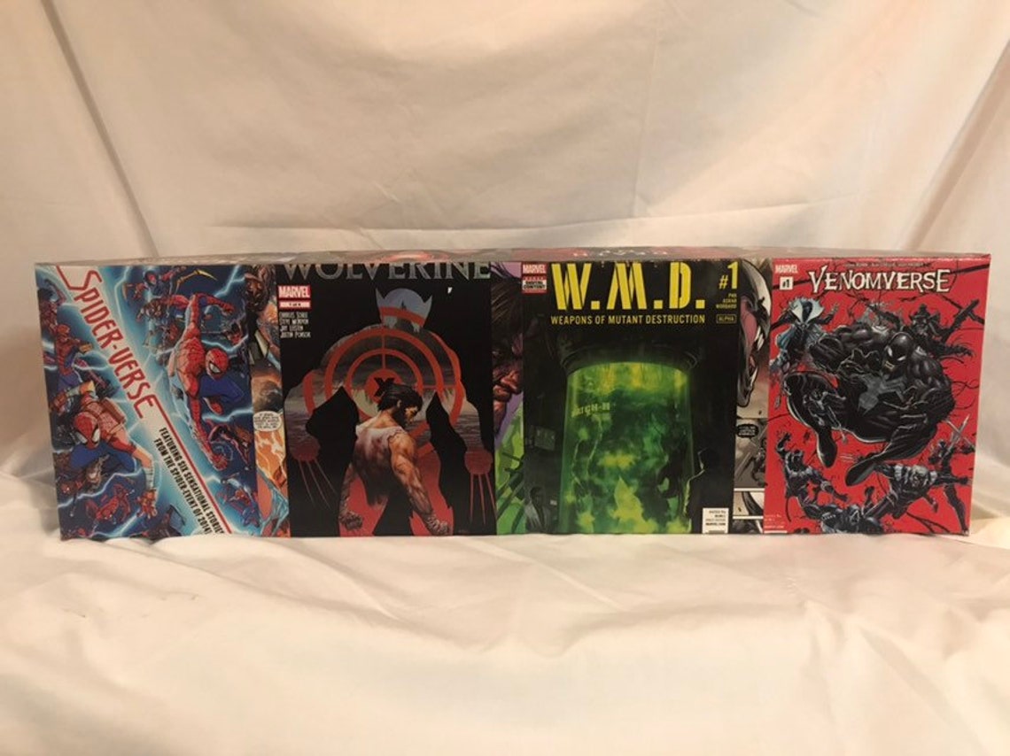 LONG BOX Custom Comic Book Storage Box. Choose as Many of Your - Etsy