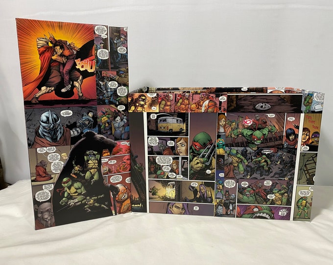 Hot!!! NINJA TURTLES TMNT Decoupage Comic Book Storage Box!!! - Etsy
