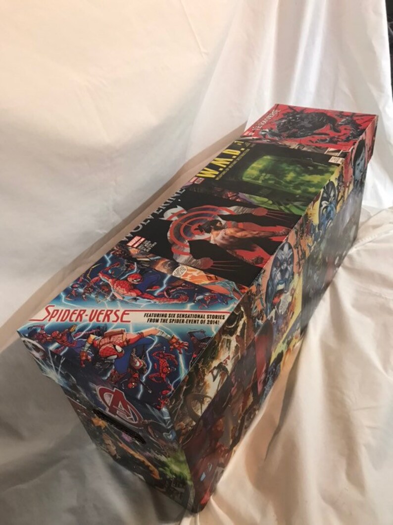 LONG BOX Custom Comic Book Storage Box. Choose as Many of Your - Etsy