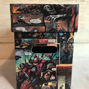 Venom CUSTOM Decoupage Comic Book Storage Box - Etsy